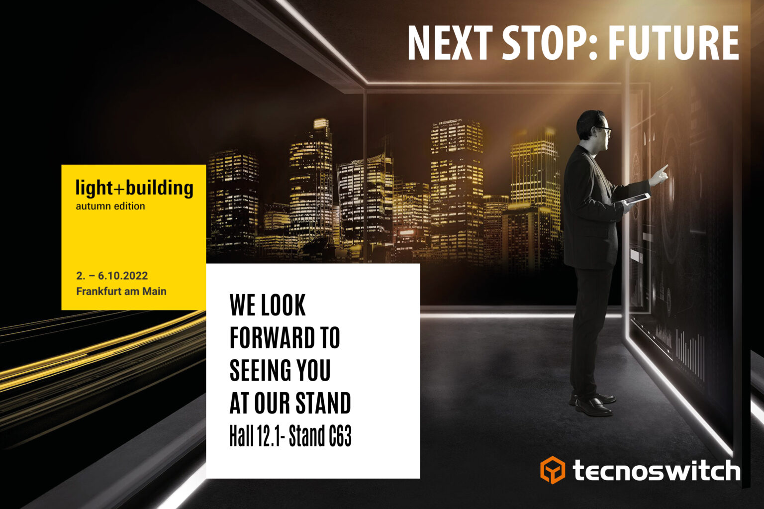 Battesimo alla Light & Building 2022” di Francoforte per Tecno Switch ...